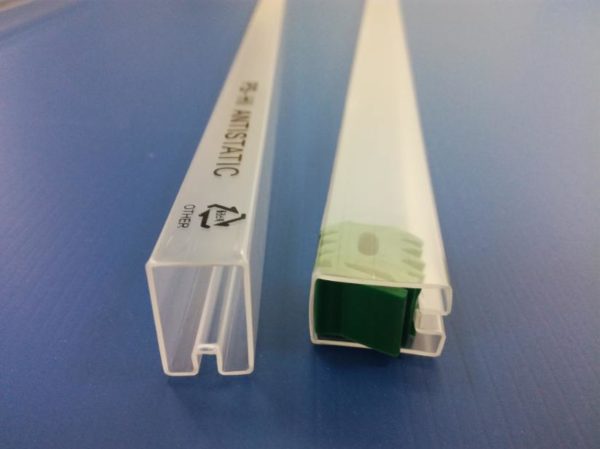 Anti-Static IC tubes for IC, SOP,DIP,TO-220,PLCC - ESD Packaging